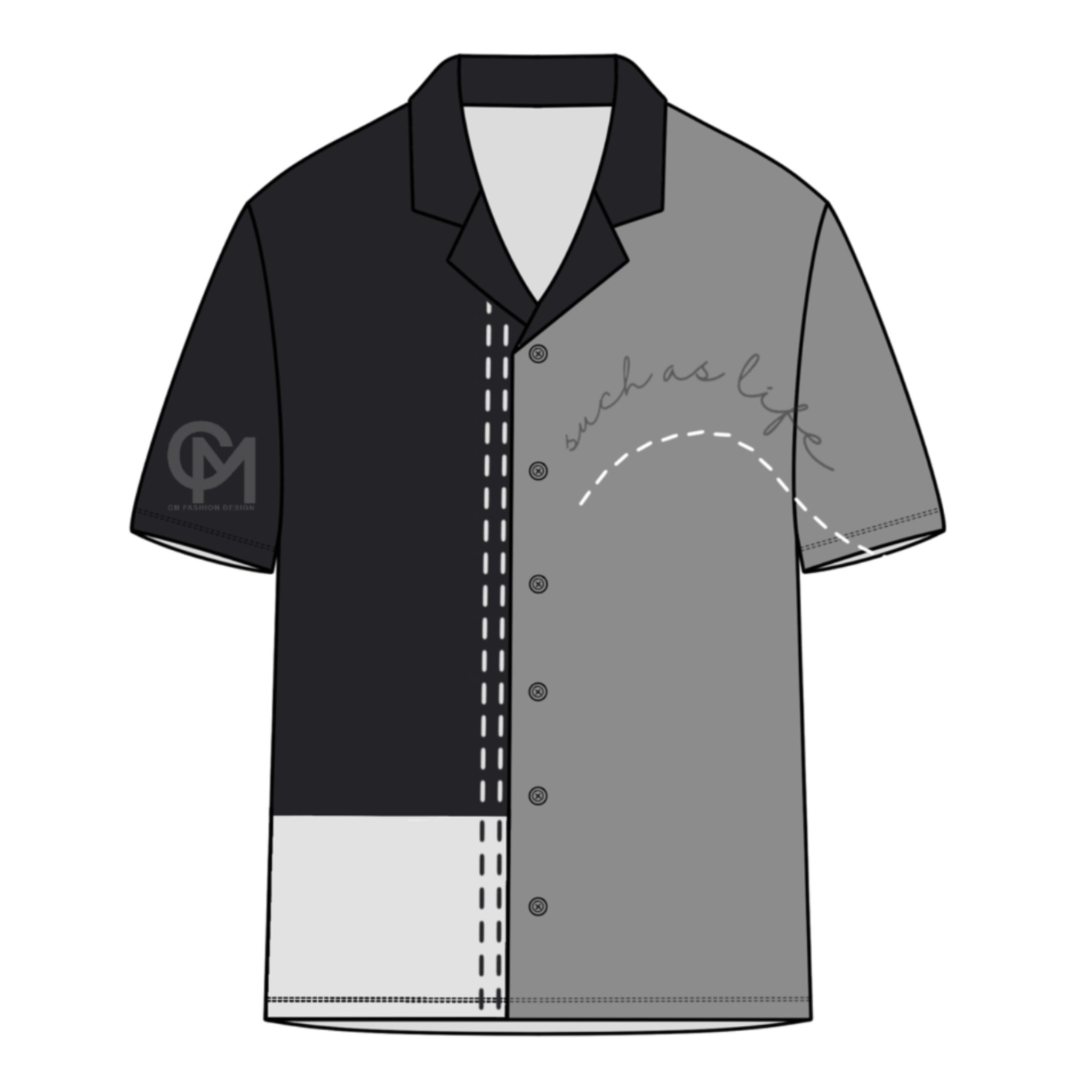 Men's Shirt Mock-up – CM Fashion Design