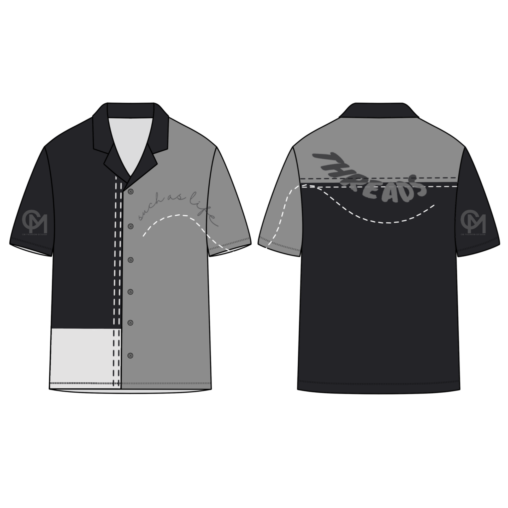 Men's Shirt Mock-up – CM Fashion Design