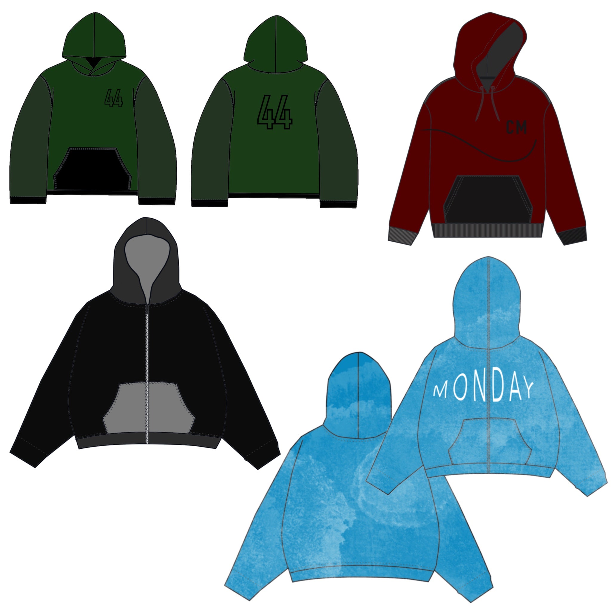 Hoodie Collection – CM Fashion Design